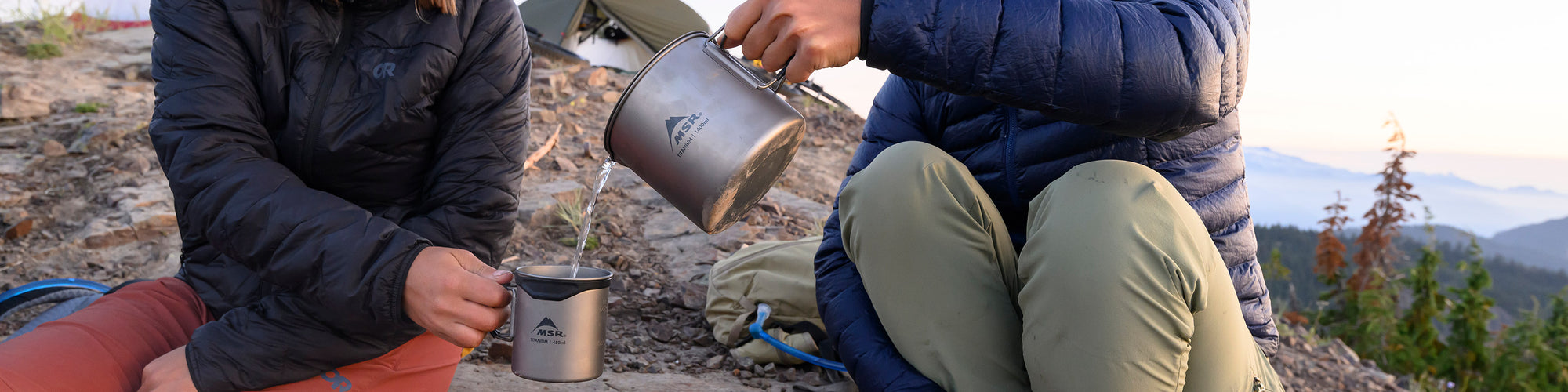 MSR | Titan Range | Titanium Drink and Cookware | WildBounds UK