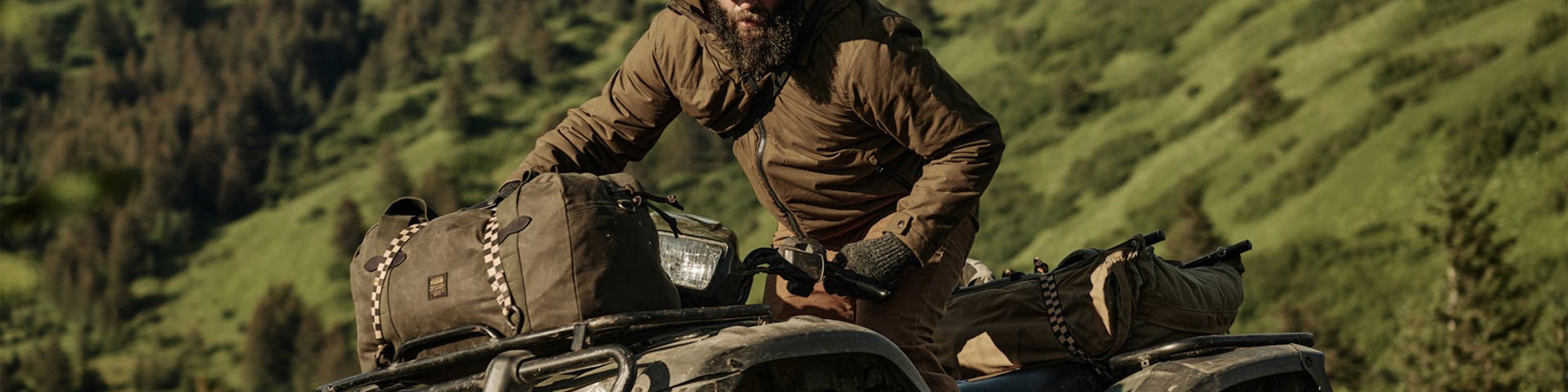 Filson Tin Cloth Duffle Bag | Waxed Canvas Travel Bag | WildBounds UK