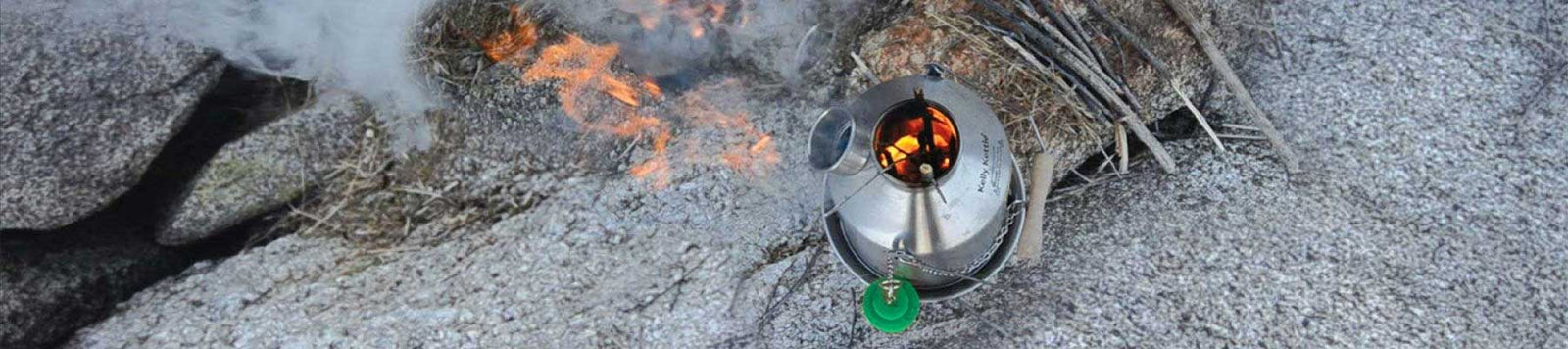 Kelly Kettle UK Volcano Kettle Kits | Camping Kettles | WildBounds