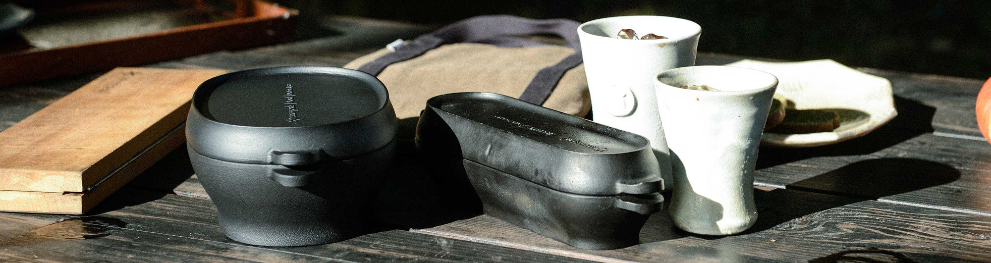 Snow Peak Cast Iron Cookware | Dutch Ovens | WildBounds UK