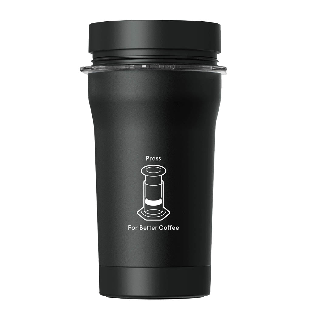 AeroPress | GO Plus Travel Coffee Press | Portable Brewer | Black ...