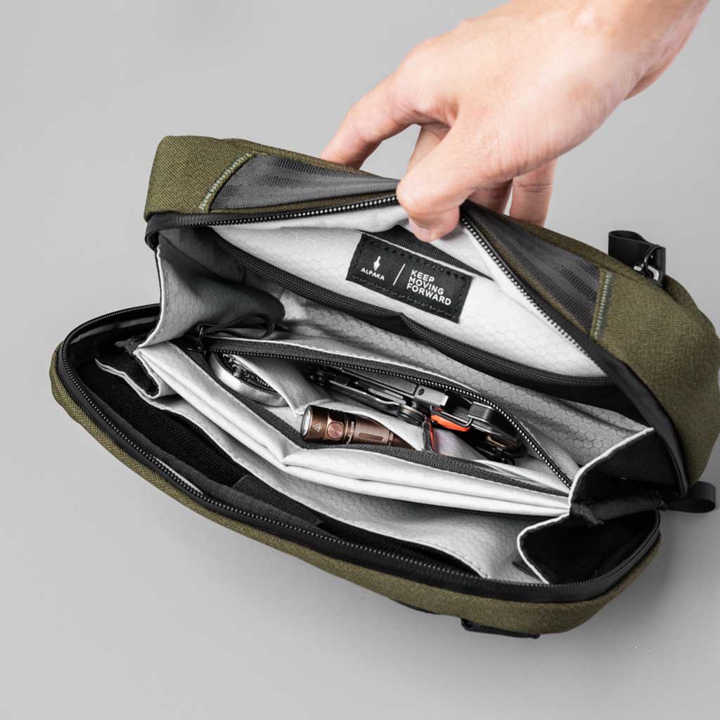 Alpaka | Elements Tech Case Max | Tech Case | Army Green, Axoflux 600D - WildBounds