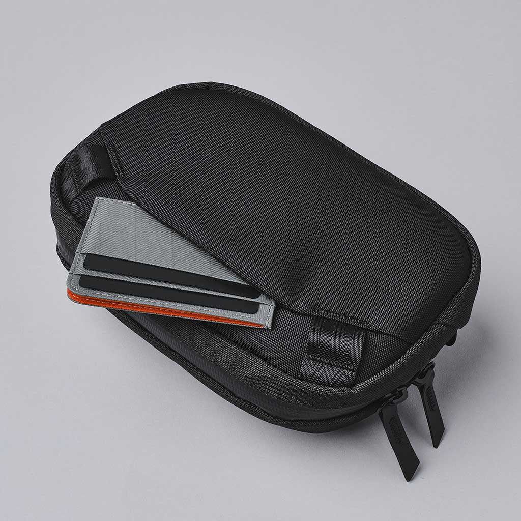 Alpaka | Go Sling Nano | Sling Bag | Black | Axoflux 600D - WildBounds