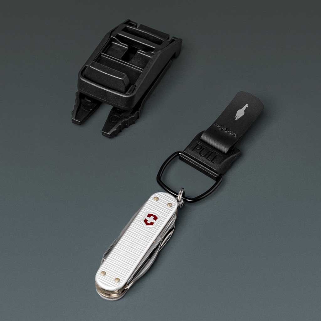 Alpaka | HUB Tactical Clip | Modular Gear Clip | Black - WildBounds