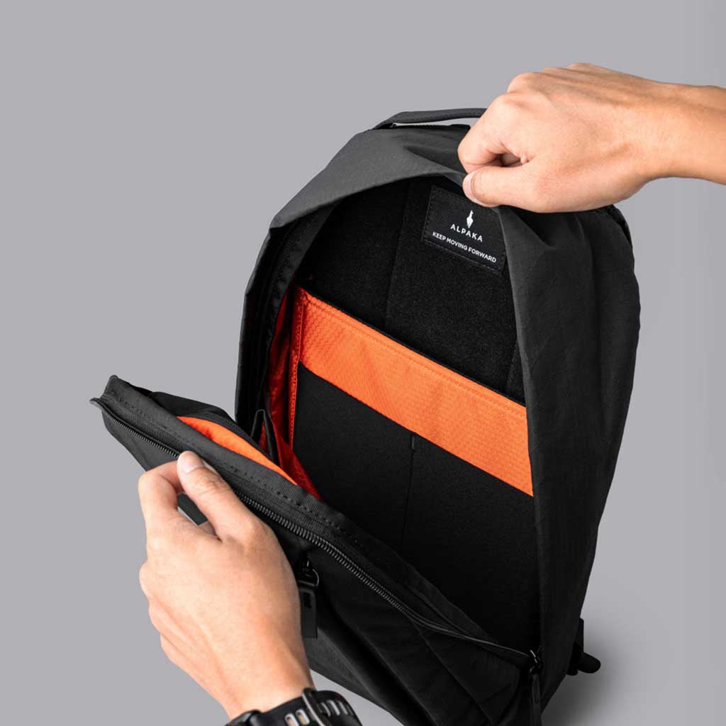 Alpaka | Metro Backpack | Backpack | Black Axogrid 210D | WildBounds