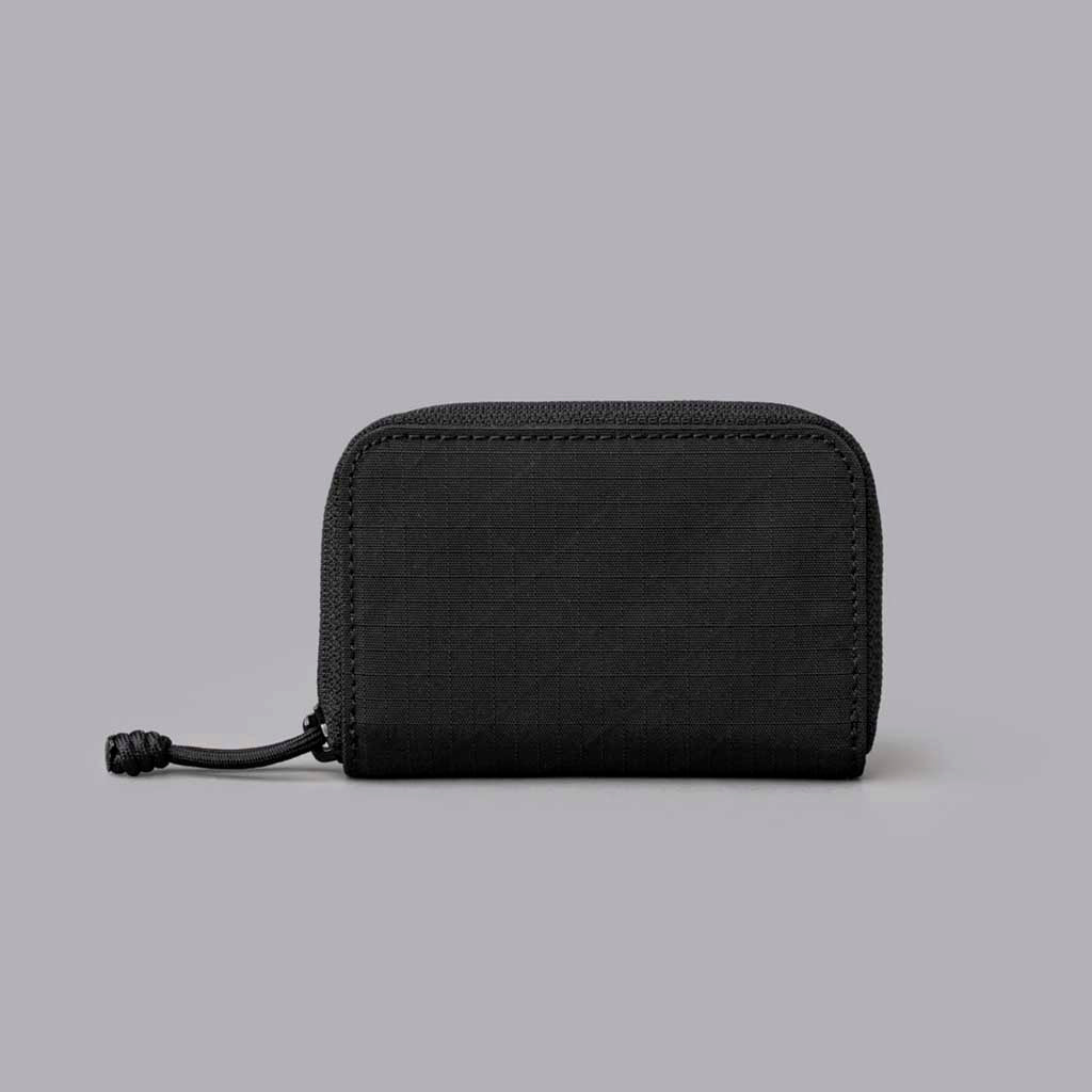 Alpaka | Zip Coin Wallet | Coin Wallet | Black | Axogrid 210D - WildBounds