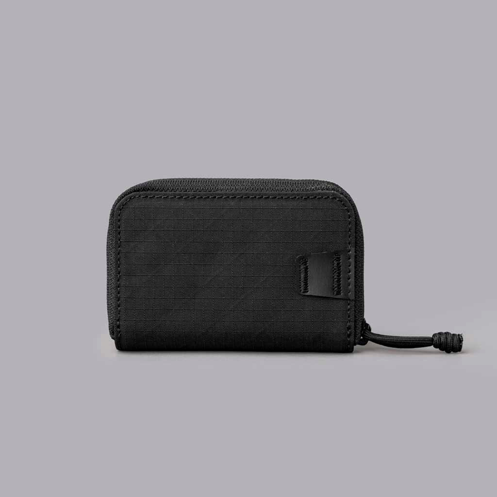 Alpaka | Zip Coin Wallet | Coin Wallet | Black | Axogrid 210D - WildBounds