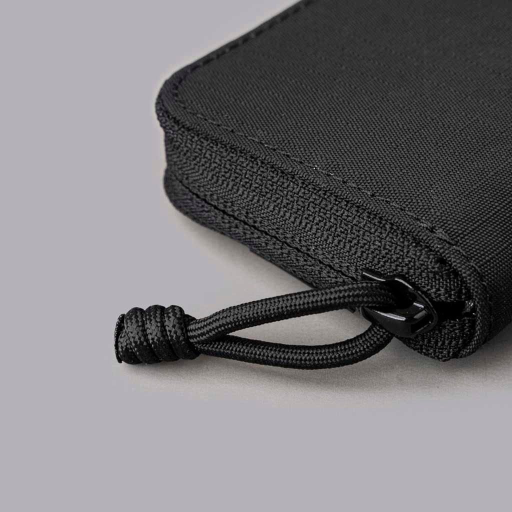 Alpaka | Zip Coin Wallet | Coin Wallet | Black | Axogrid 210D - WildBounds