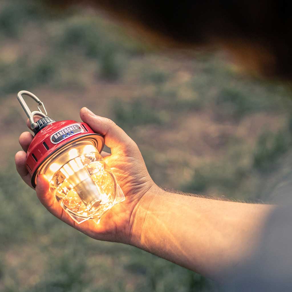 Barebones Living | Beacon Hanging Light | LED Light | Red | WildBounds