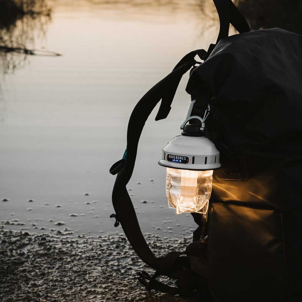Barebones Living | Beacon Hanging Light | LED Light | Vintage White ...