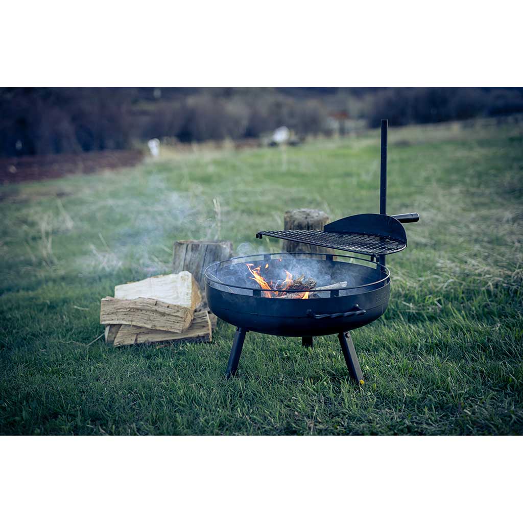 Barebones Living | Cowboy Fire Pit Grill - 23-inch | WildBounds UK
