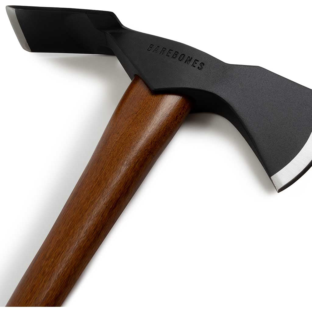 Barebones Living | Pulaski Axe with Canvas Sheath | Camp Axe - WildBounds
