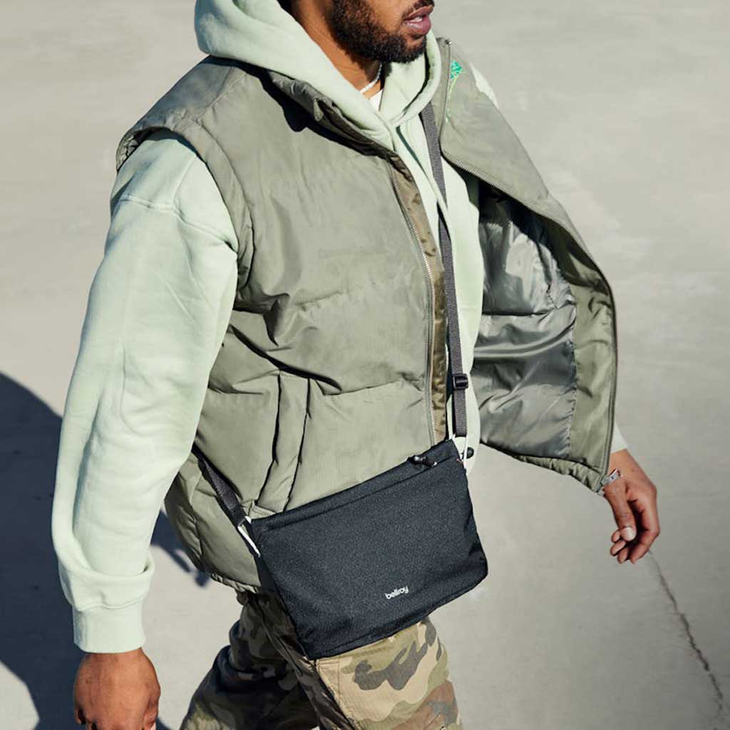 Bellroy | Lite Sacoche | Minimalist Travel Bag | Arcade Grey ...