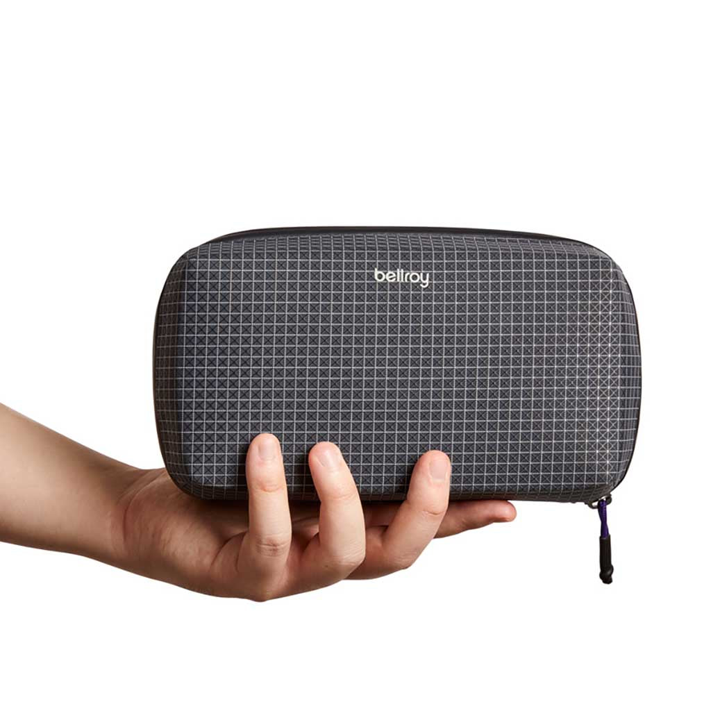 Bellroy | Tech Kit | Travel Charger Organiser | Arcade Grey - WildBounds