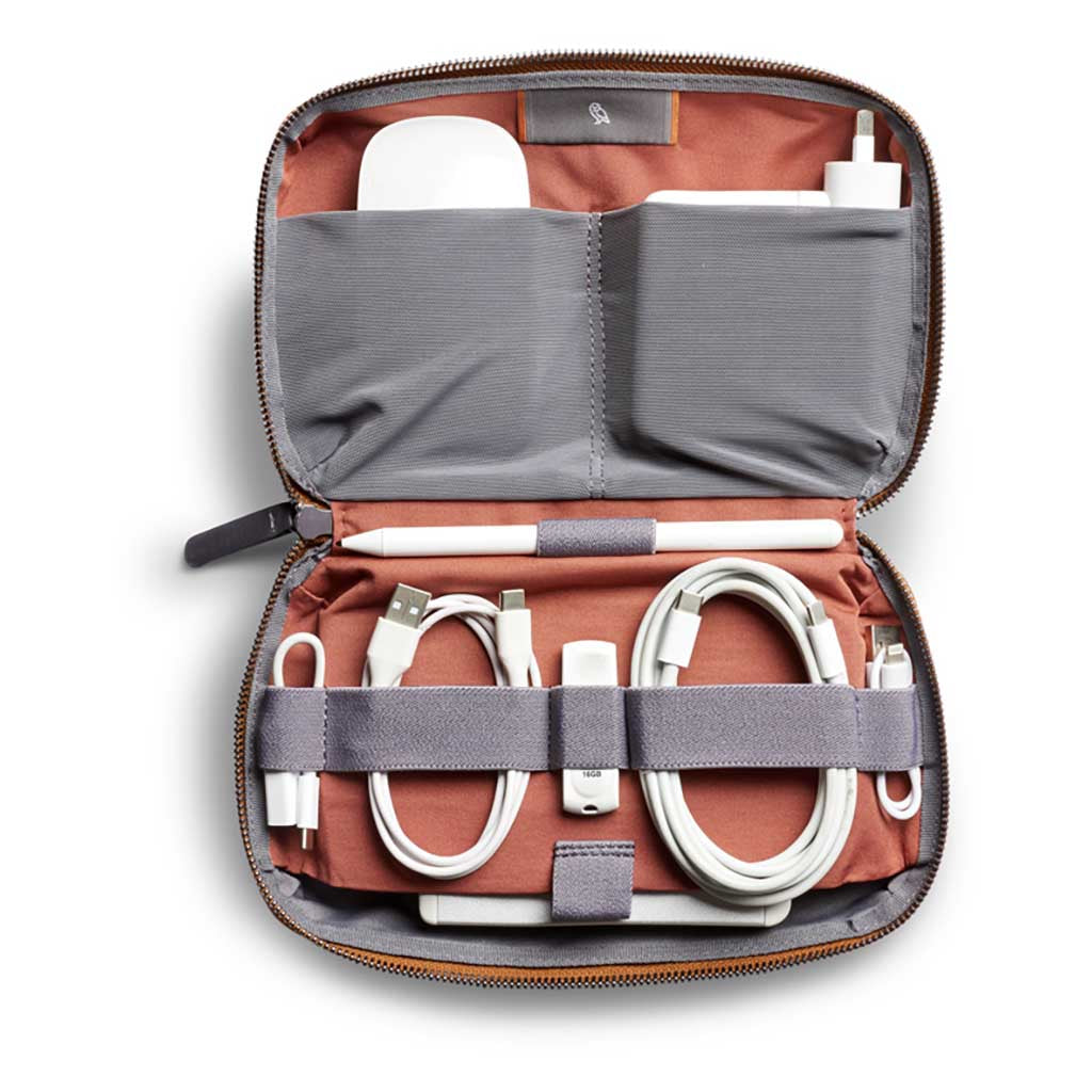 Bellroy | Tech Kit | Travel Charger Organiser | Bronze | WildBounds UK