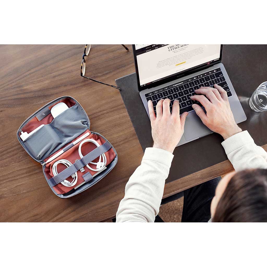 Bellroy | Tech Kit | Travel Charger Organiser | Bronze | WildBounds UK
