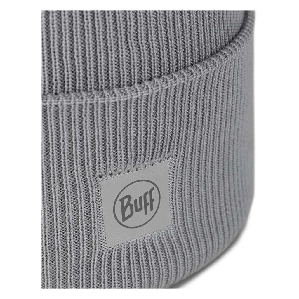 BUFF | Crossknit Beanie | Crossknit Athletic Hat | Light Grey - WildBounds