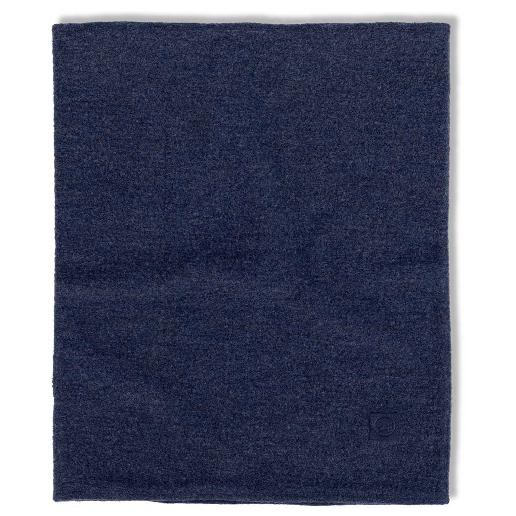 BUFF | Merino Fleece | Merino Tube Scarf | Solid Navy - WildBounds