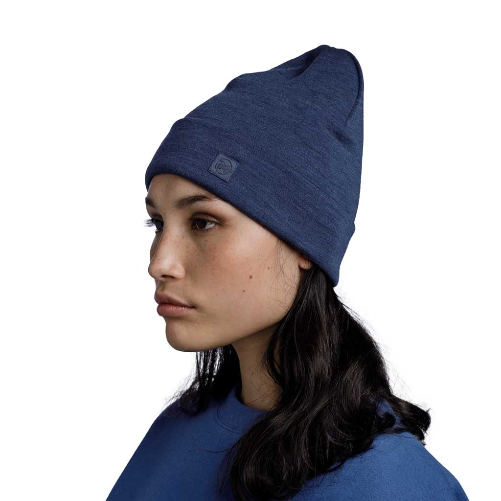 BUFF | Merino Heavyweight Beanie | Merino Beanie | Indigo | WildBounds UK