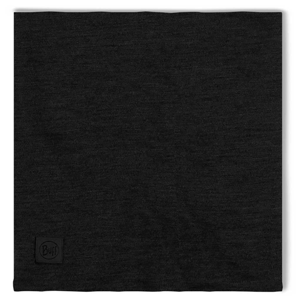BUFF | Merino Heavyweight | Merino Tube Scarf | Solid Black - WildBounds
