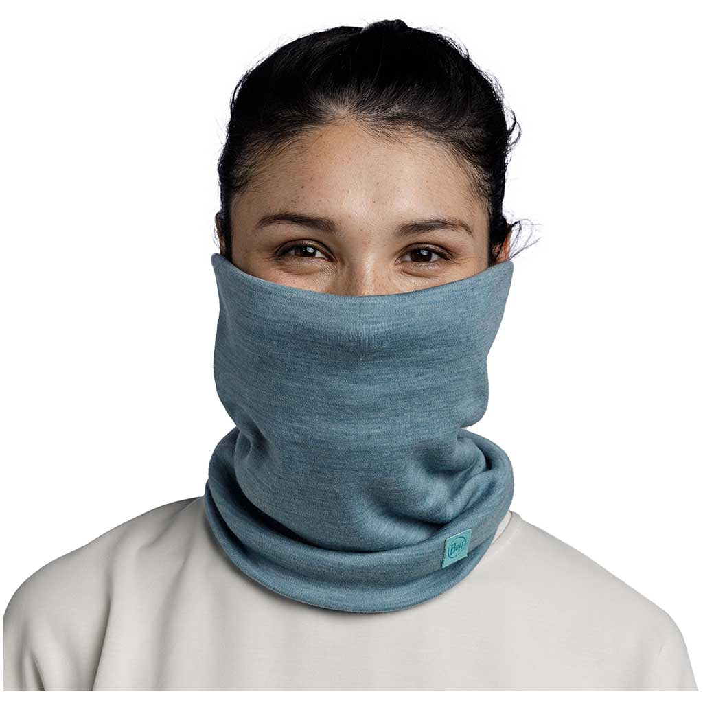 BUFF | Merino Heavyweight | Merino Tube Scarf | Solid Pool - WildBounds