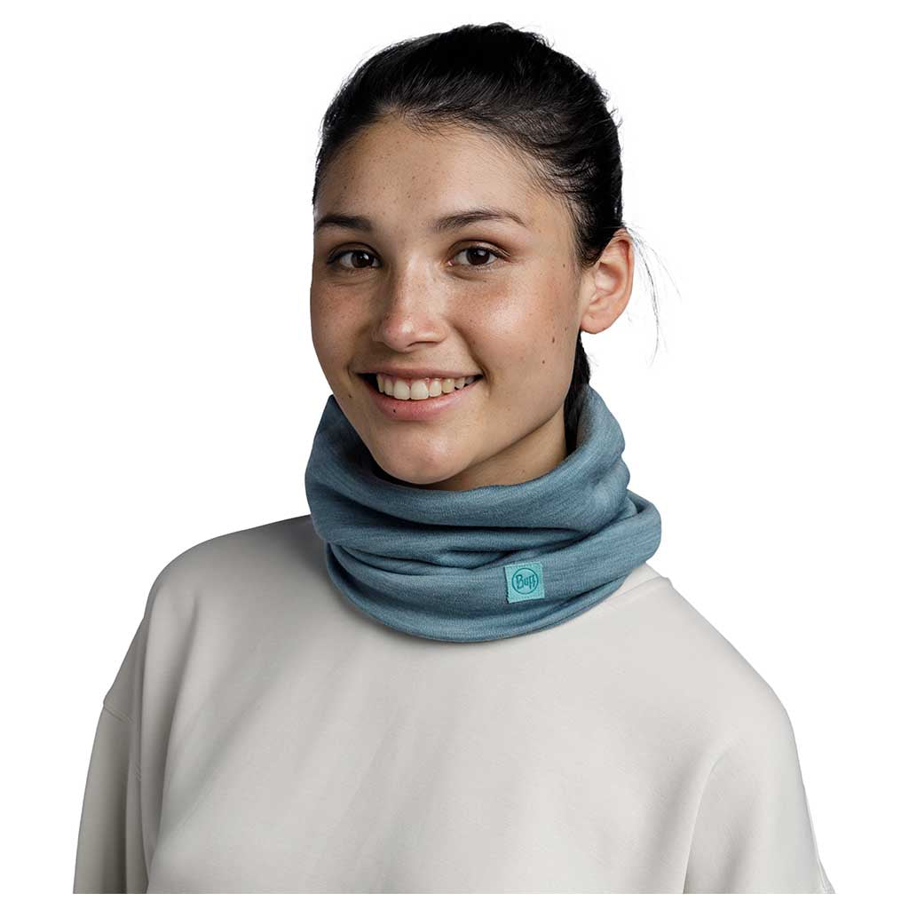 BUFF | Merino Heavyweight | Merino Tube Scarf | Solid Pool - WildBounds