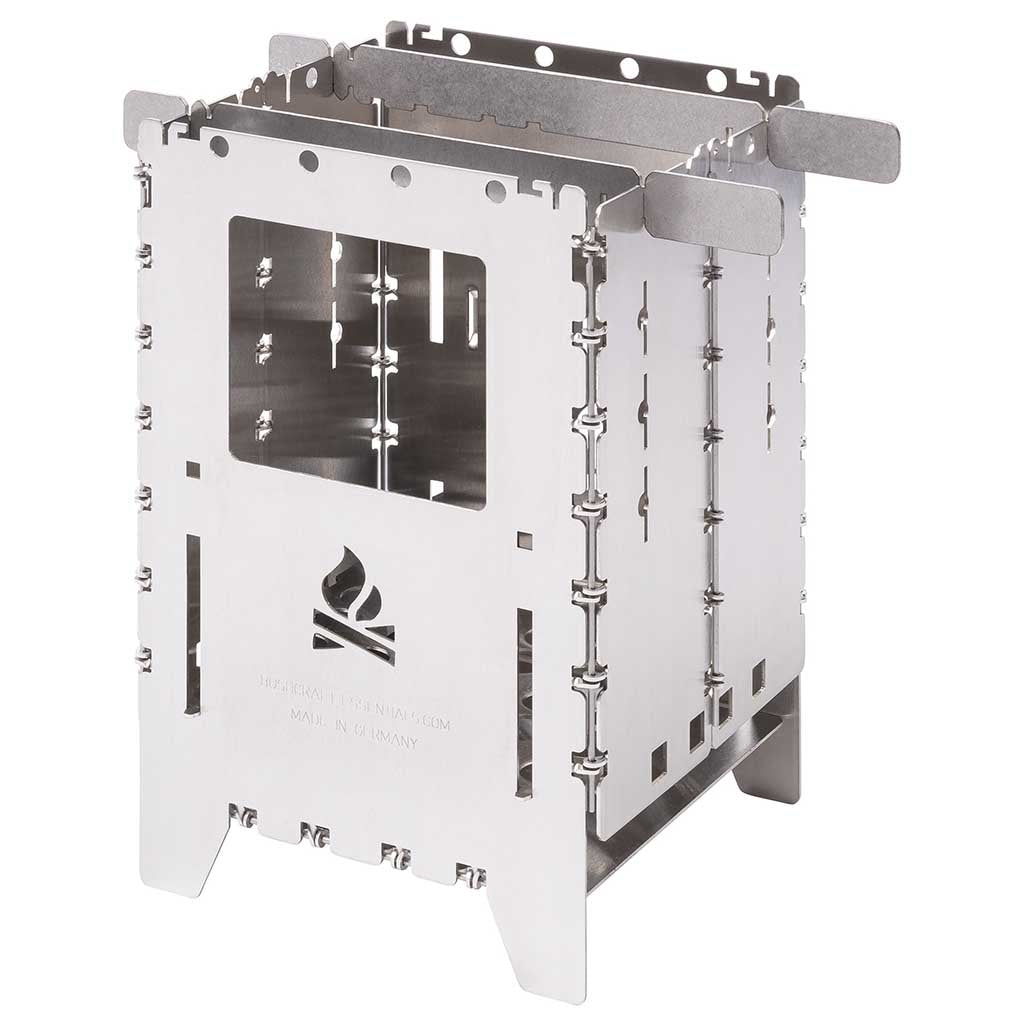 Bushcraft Essentials | Bushbox XL Titanium | Camping Wood Stove ...