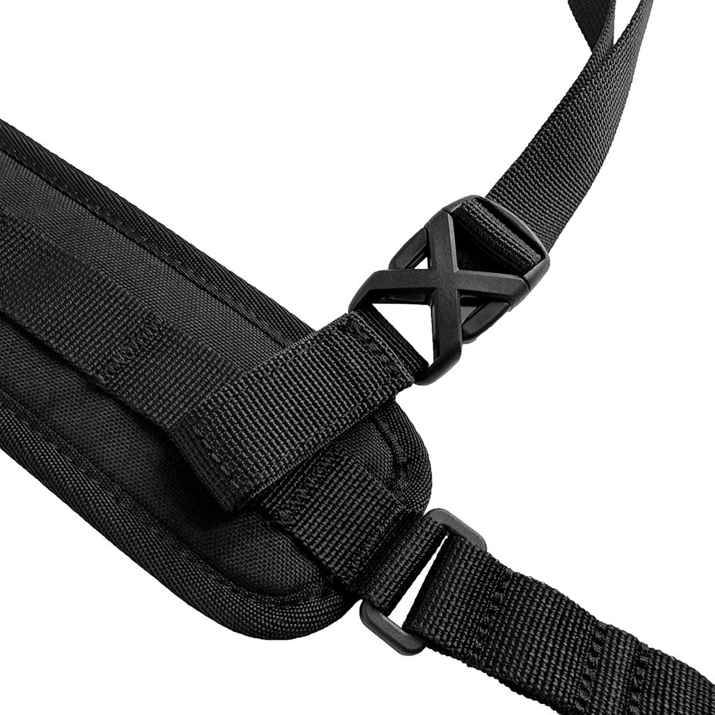 CODE OF BELL | ANNEX LINER II | Expandable Crossbody Bag | Pitch Black ...