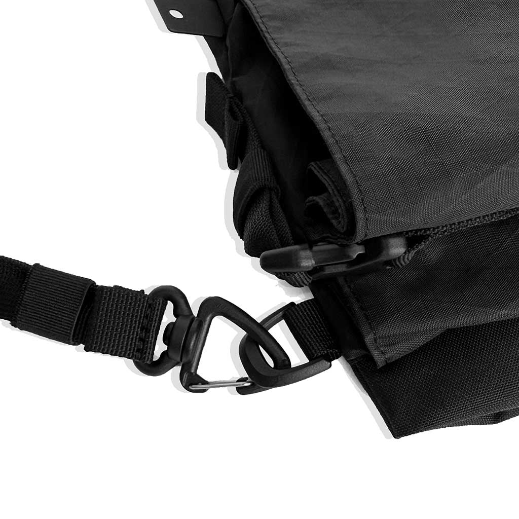 CODE OF BELL | ANNEX LINER II | Expandable Crossbody Bag | Pitch Black ...