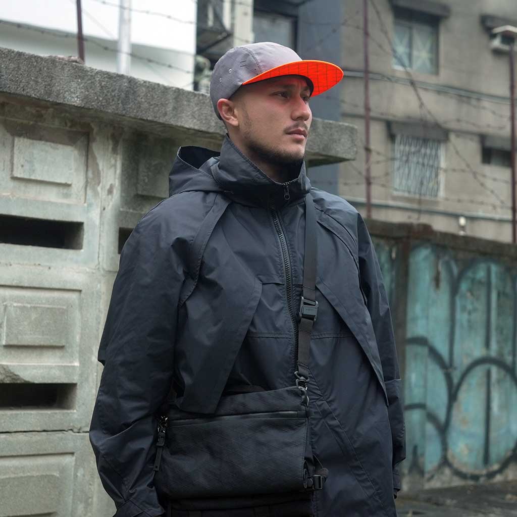 CODE OF BELL | BASI[X] CAMPER HAT | Waterproof Camper Hat | Pitch Black ...