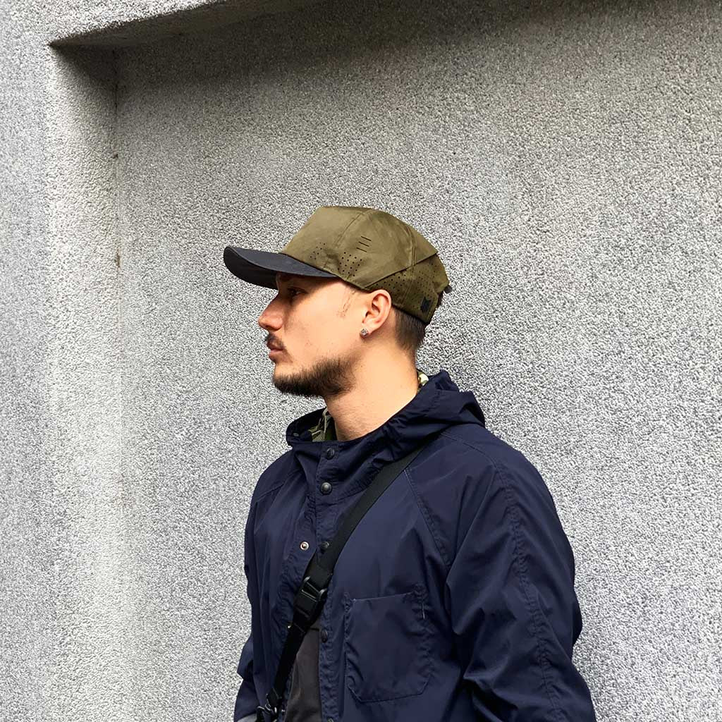 CODE OF BELL | BASI[X] VAPOR HAT | Waterproof Performance Cap | Brown ...