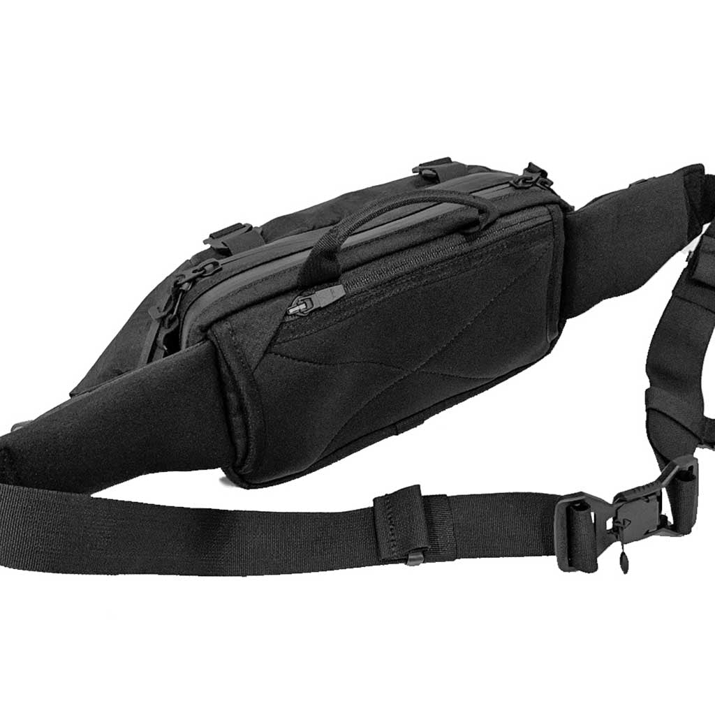 CODE OF BELL | X-POD II Sling Pack | Compact Sling Bag | Pitch Black ...