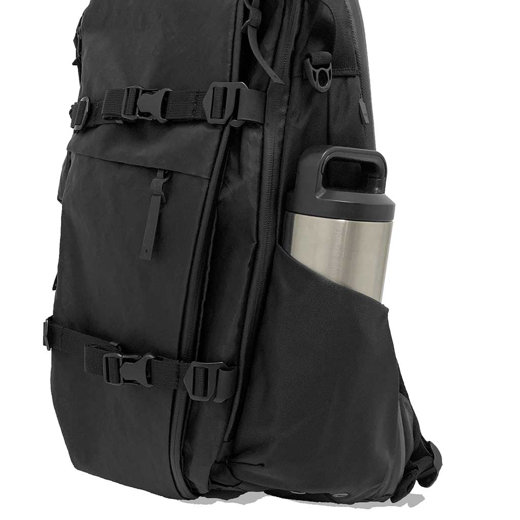 CODE OF BELL | X-TYPE Backpack | Expandable Backpack | Pitch Black ...