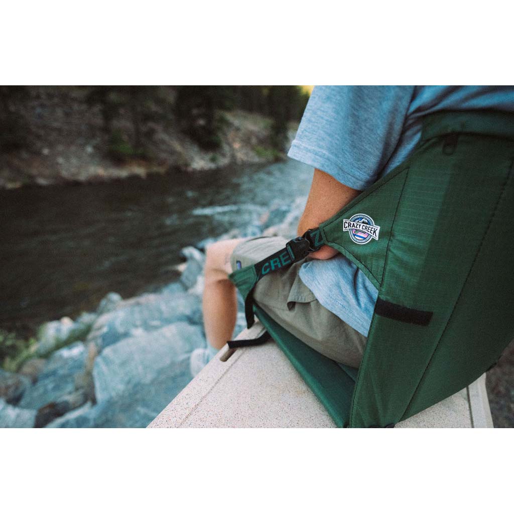 Crazy Creek | Original Chair | Portable Camping Chair | Forest Green ...