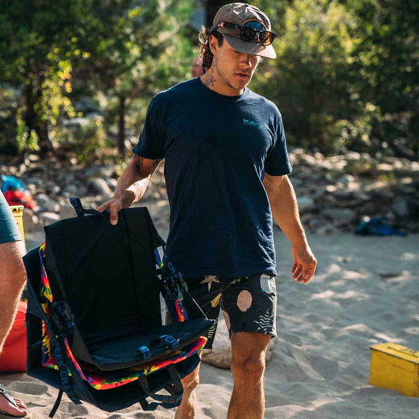 Crazy Creek | Original Chair | Portable Camping Chair | Navy - WildBounds