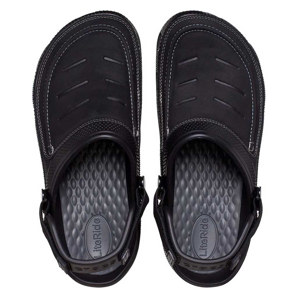 Crocs | Yukon Vista II Clog | Vegan Clogs | Black/Slate Grey - WildBounds
