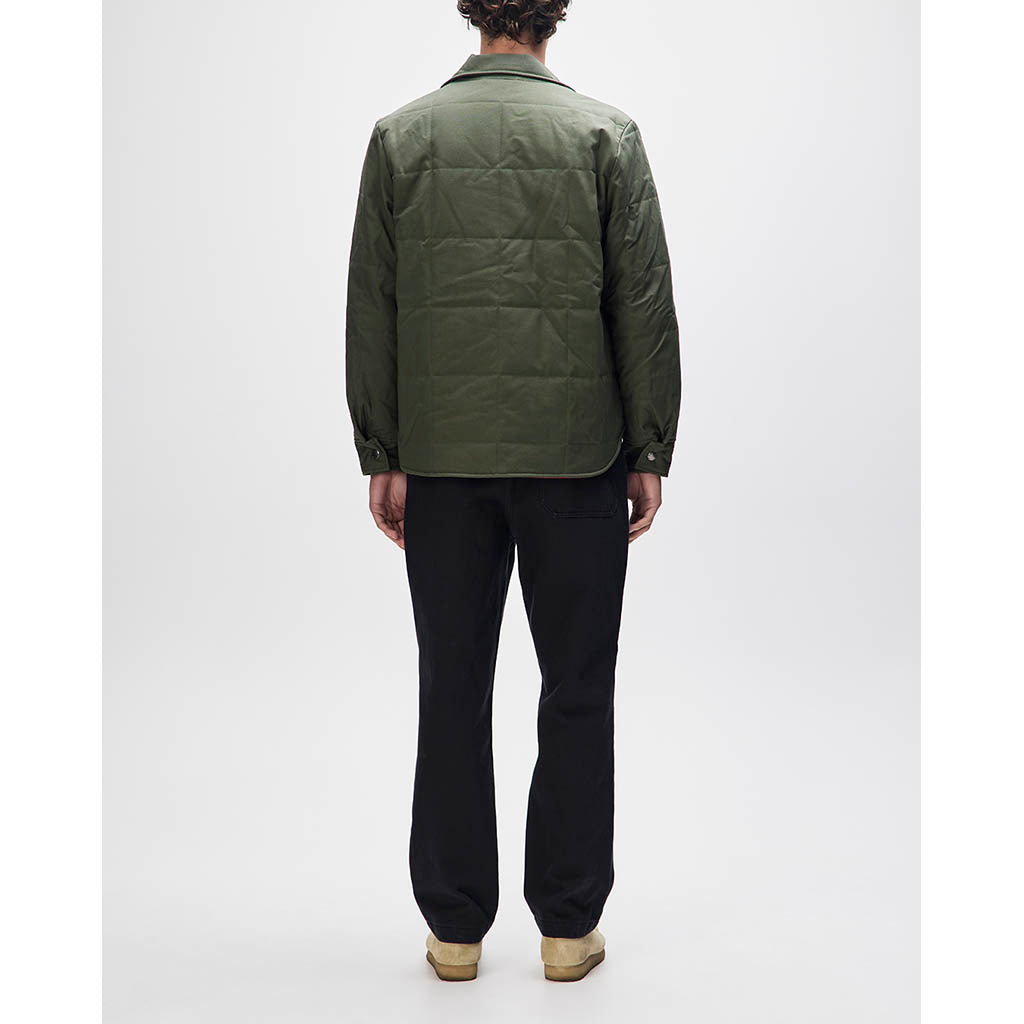 Deus Ex Machina | Maxwell Waxed Overshirt | Cypress Green - WildBounds
