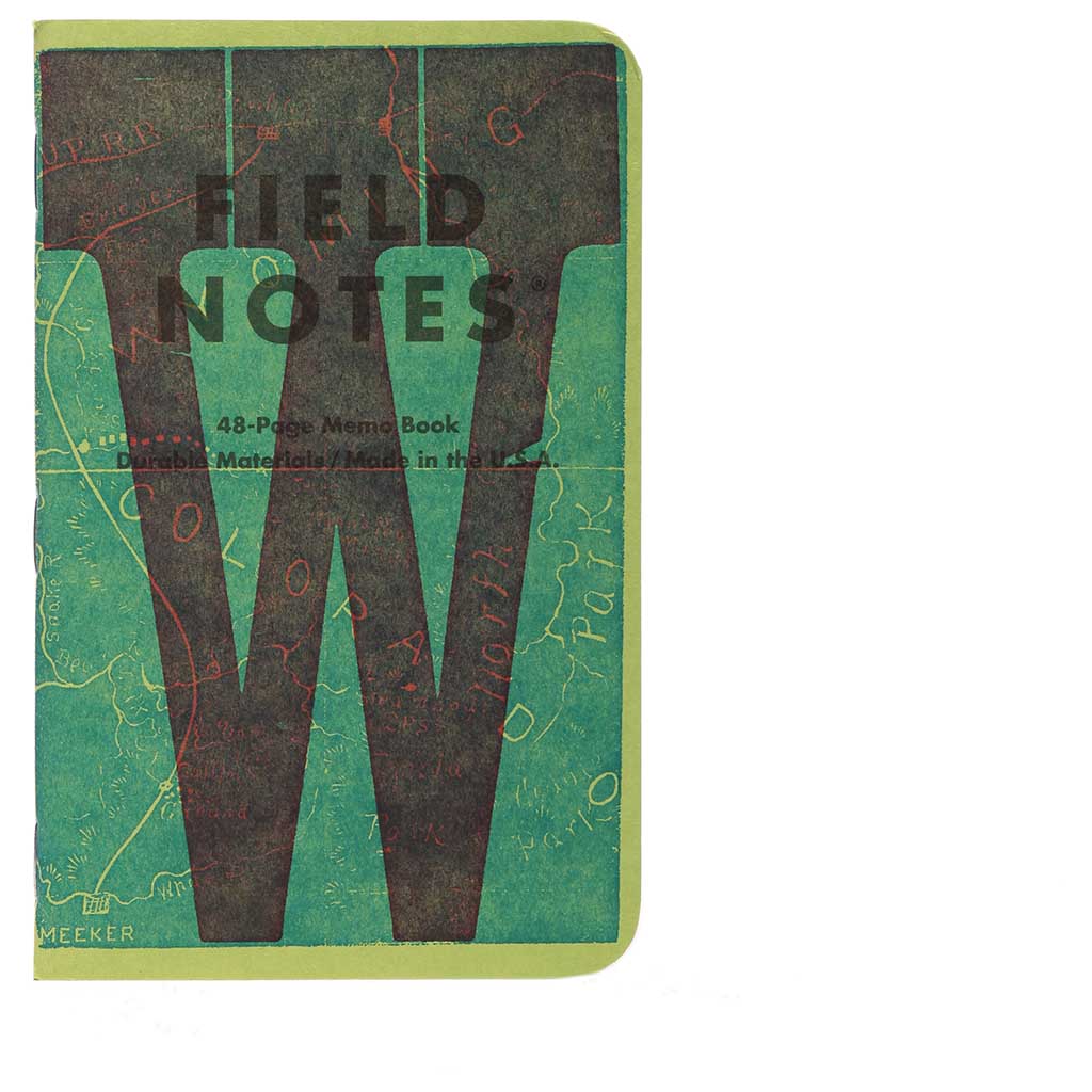 Field Notes | United States of Letterpress Graph Paper | Series A ...