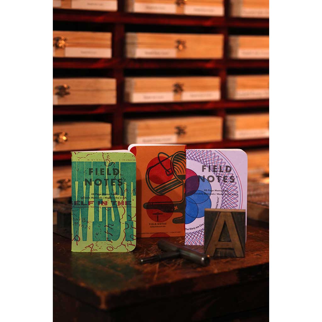 Field Notes | United States of Letterpress Graph Paper | Series A ...