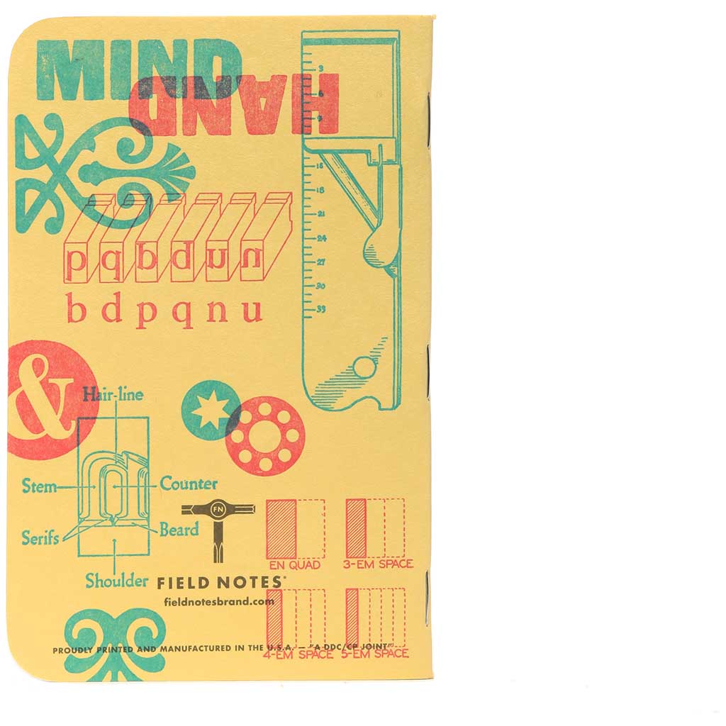 Field Notes | United States of Letterpress Graph Paper | Series C ...