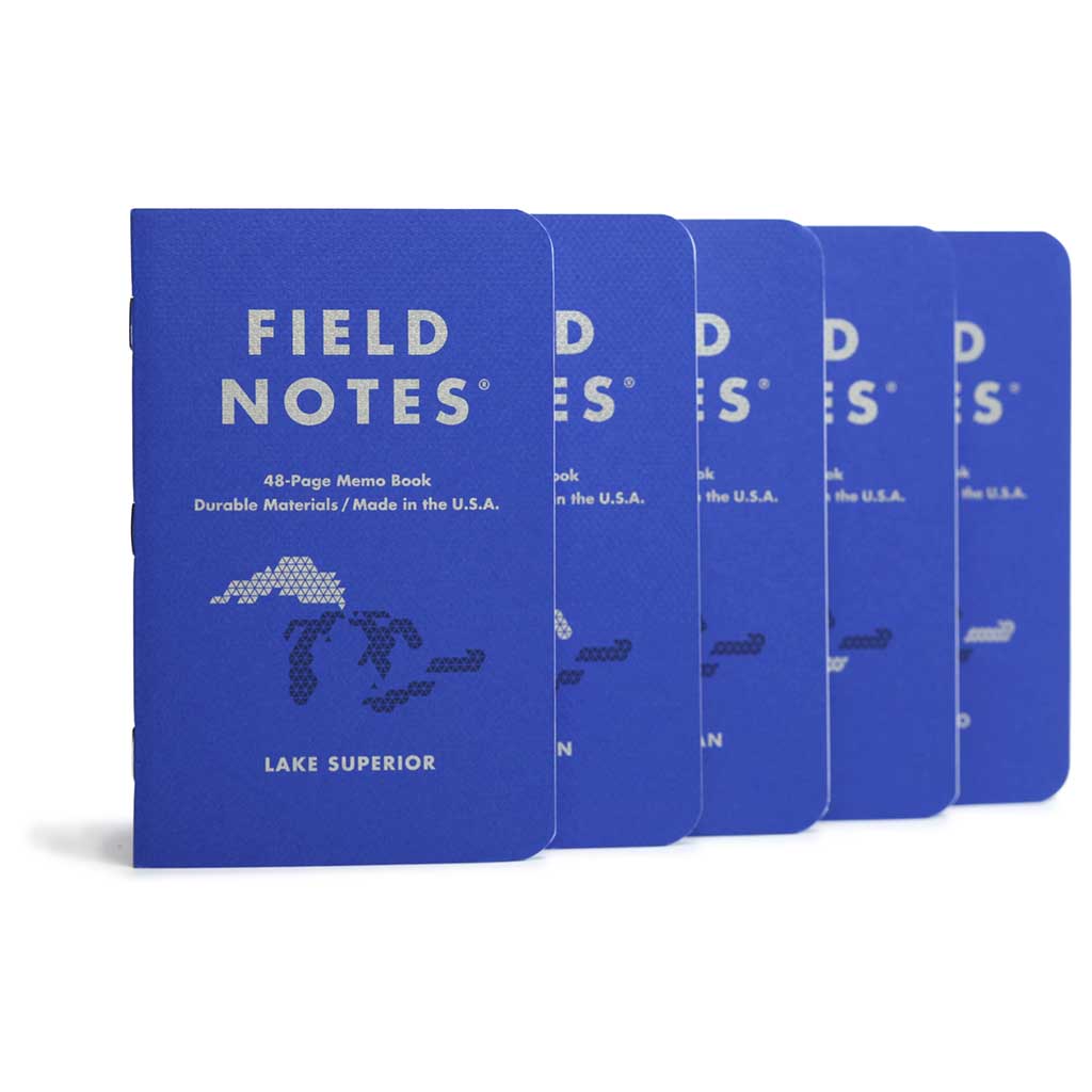 Field Notes | US Great Lakes Graph Paper (5-Pack) | Great Lakes ...