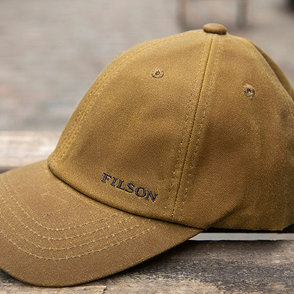 Filson | Oil Tin Low-Profile Cap | Waterproof Baseball Cap | Otter ...