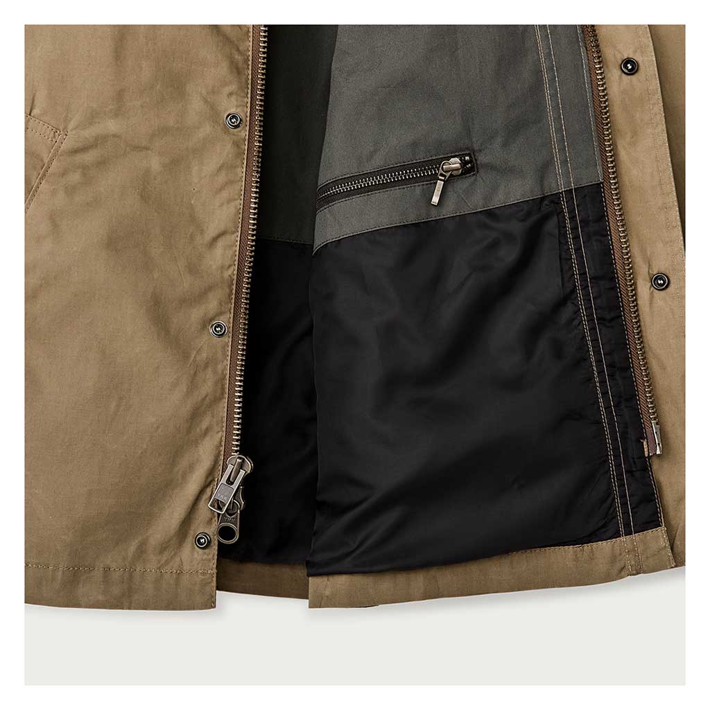 Filson | Ranger Short Field Jacket | Dry Wax Jacket | Dark Beige ...