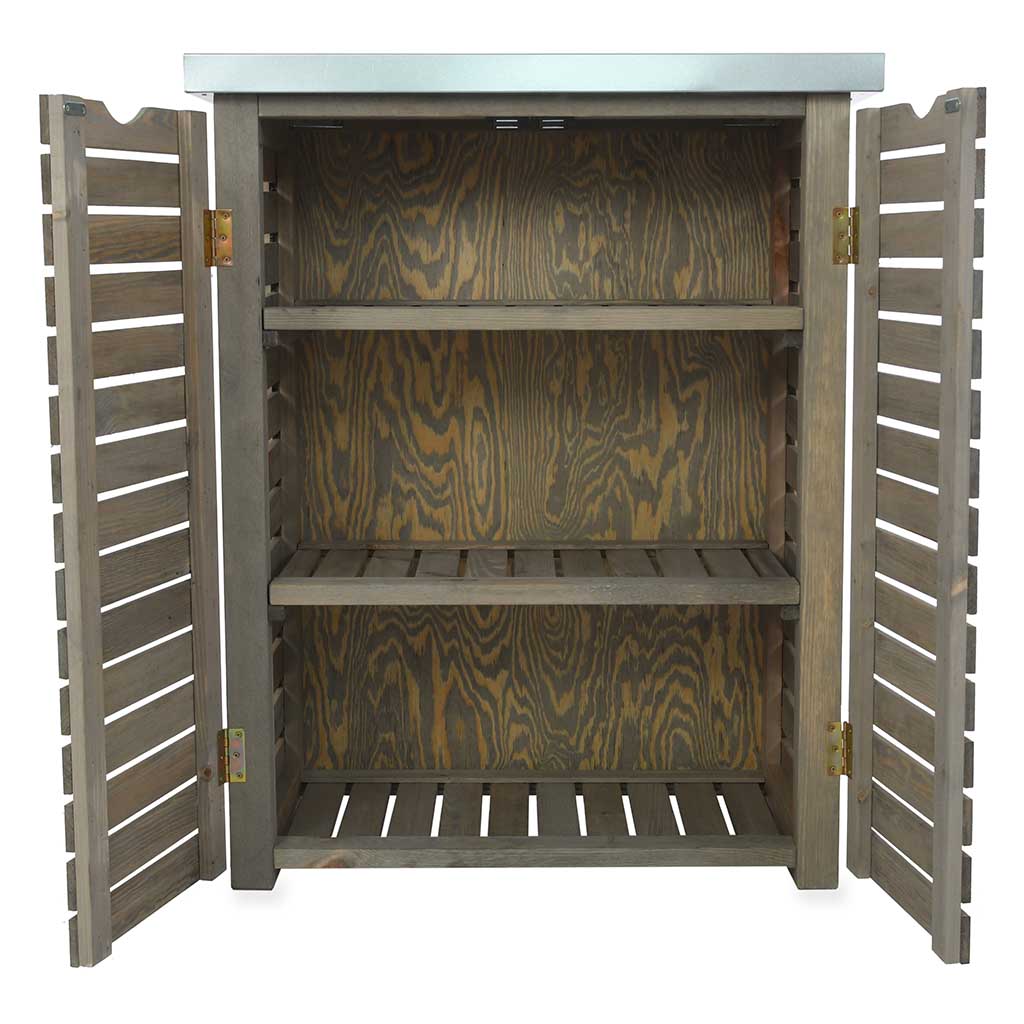 Garden Trading | Aldsworth Slatted Storage Unit | Outdoor Storage Unit ...