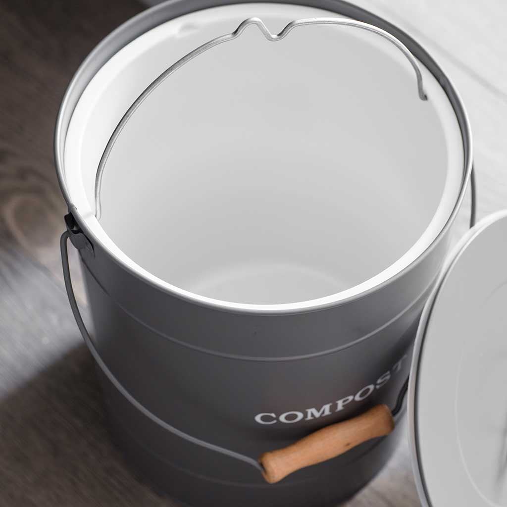 Garden Trading | Original Compost Bucket | Compost Bin | Charcoal ...