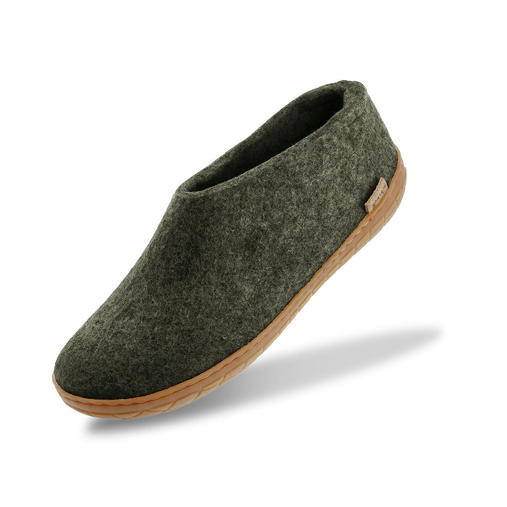 Glerups | Shoe with Natural Rubber Sole | Slipper Shoes | Forest ...