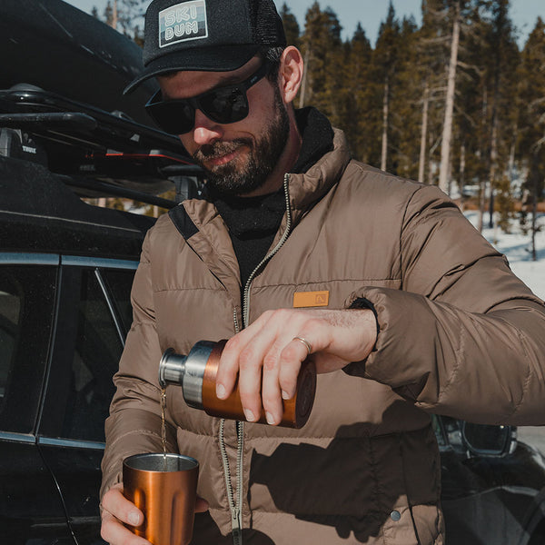 High Camp Flasks | Firelight Flask 375 | Stainless Steel Flask | Copper ...