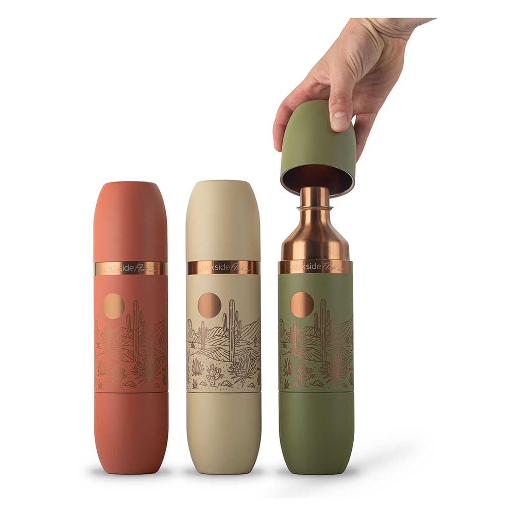 High Camp Flasks | Parkside Flask 750 | Mojave Special Edition | Sage ...