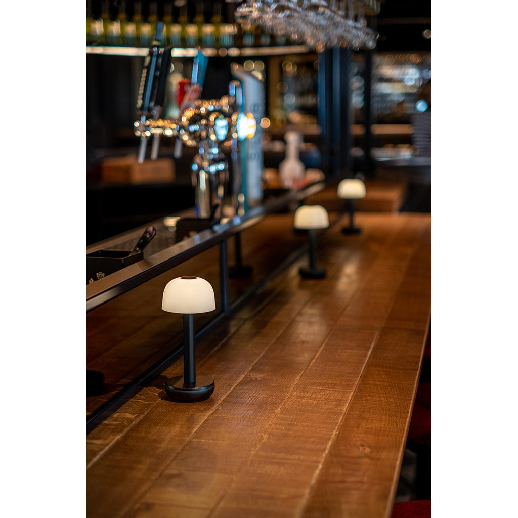 Humble Lights | Two Table Light | Black PC Frosted | Cordless Lamp ...