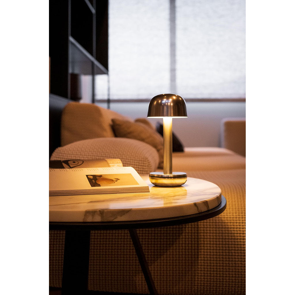 Humble Lights | Two Table Light | Gold | Cordless Table Lamp - WildBounds